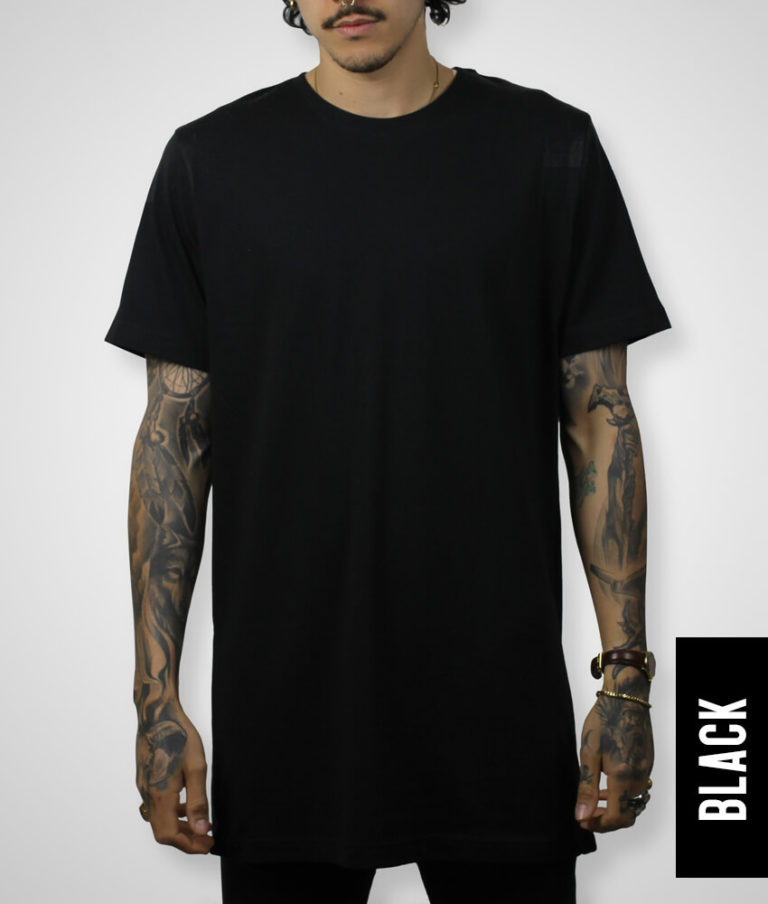 Black Tall Tees | Plus 2 Clothing